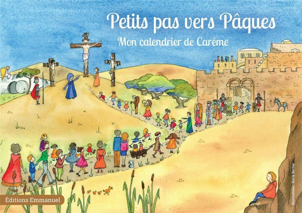 Petits Pas vers Pâques. Mon chemin de Carême - 123Loisirs